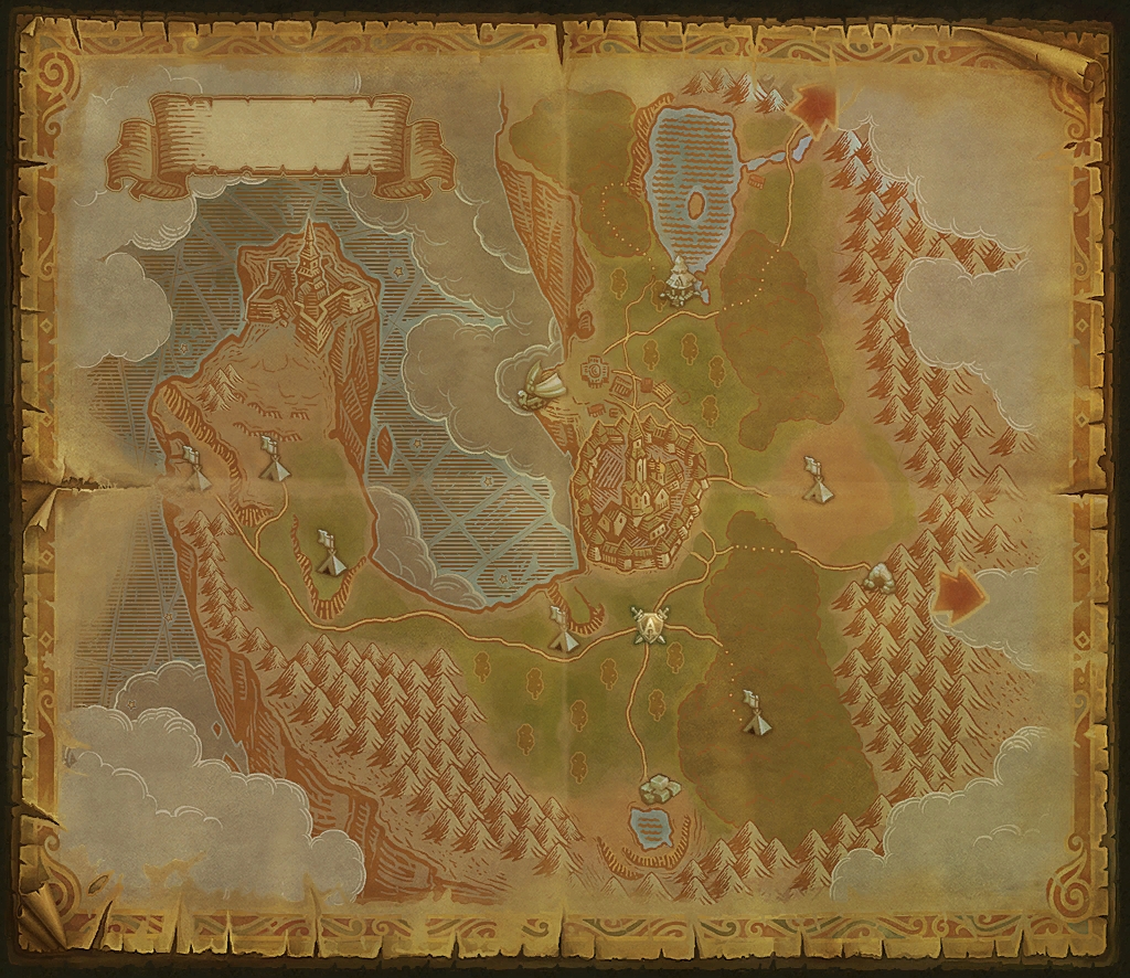 Allods Online Interactive Map